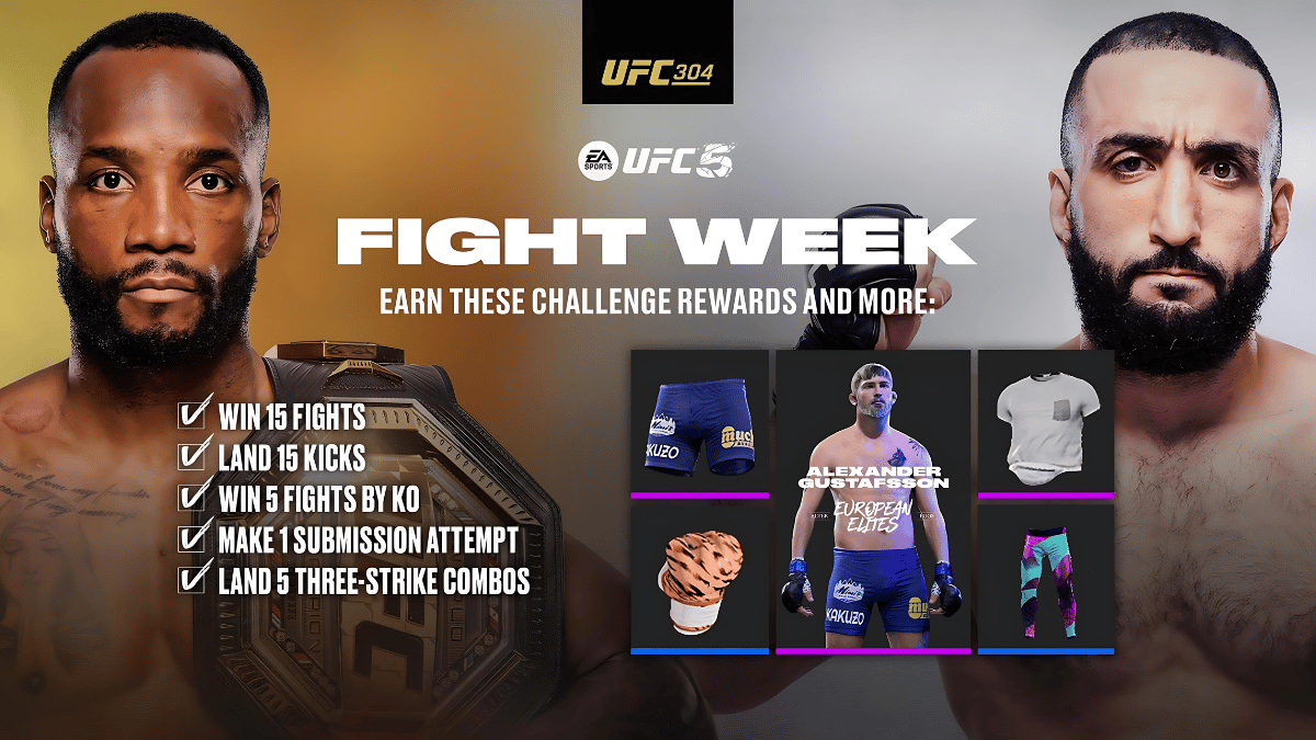 EA SPORTS UFC 5 celebra UFC 304 con nuevo contenido - PR-Gamer
